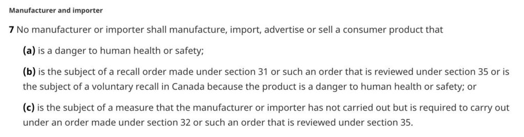 A Quick Guide to Product Standards in Canada